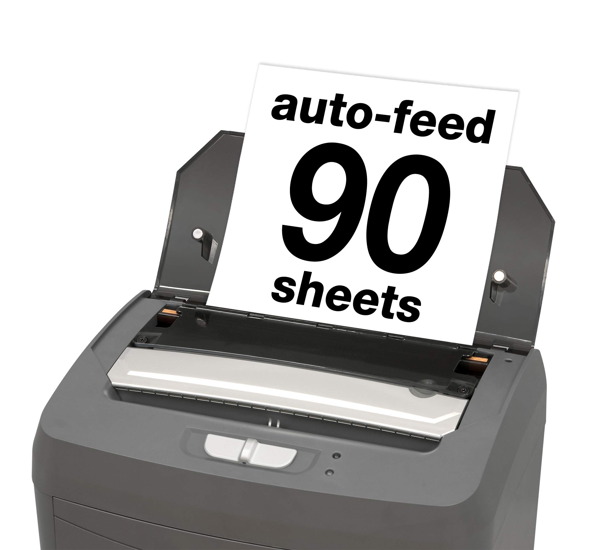 BOXIS AF90 Autoshred Micro Cut Paper Shredder (90-Sheet)