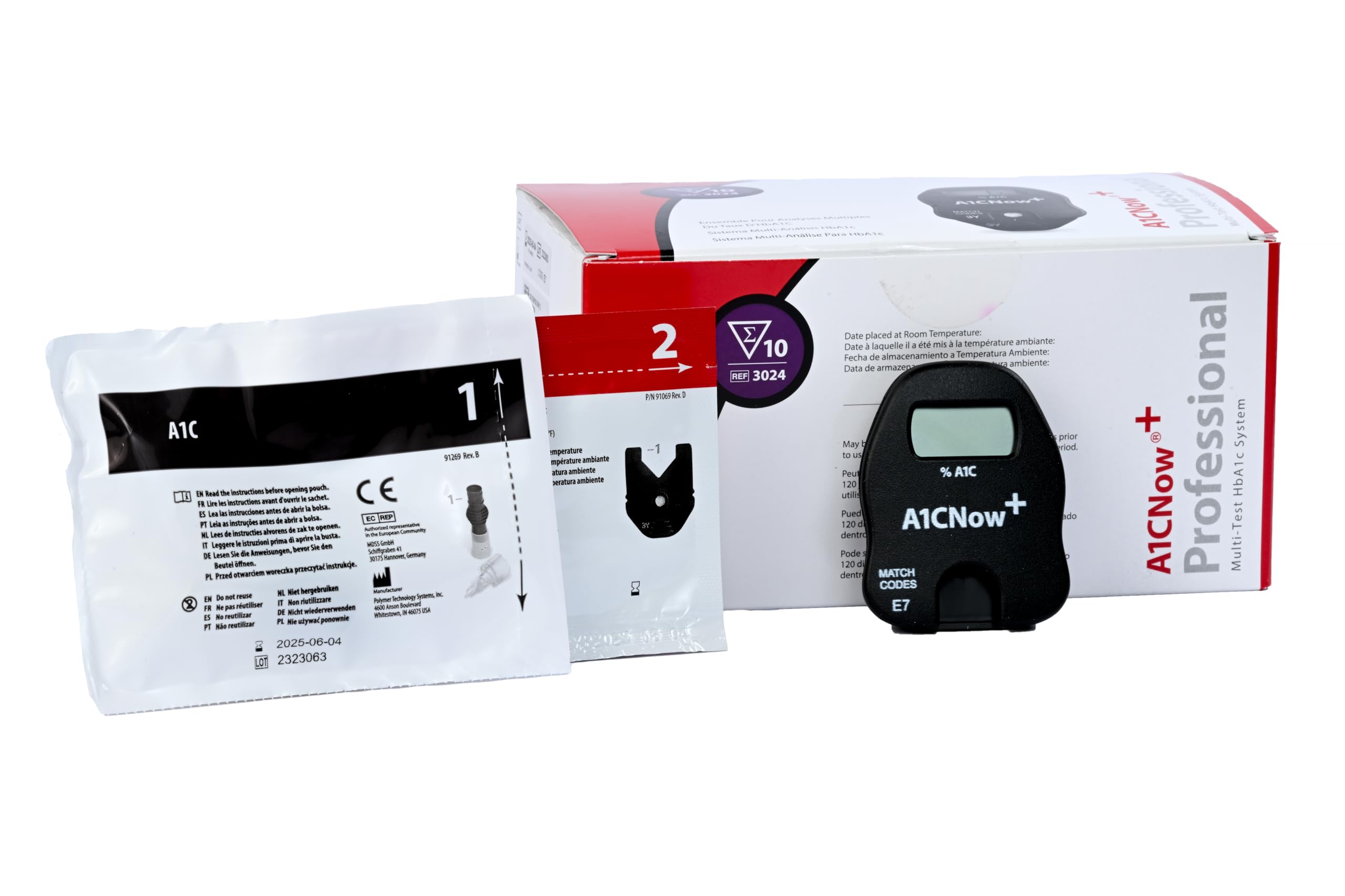 A1CNow+, Hba1c Blood Monitor W/ Sampler, 10 Test Kit on Galleon Philippines