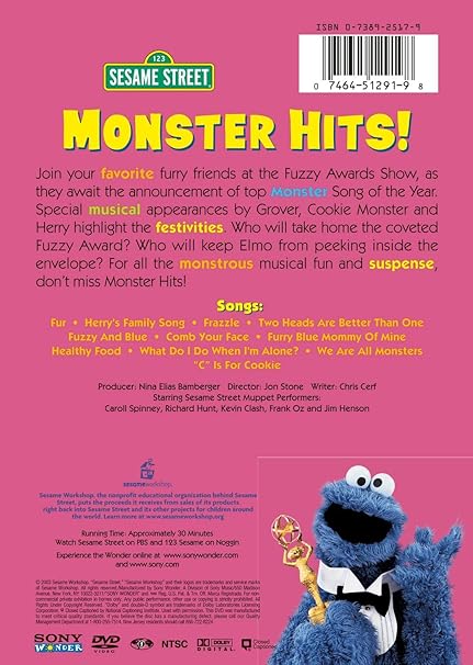 Sesame Street: Monster Hits!: Amazon.ca: Caroll Spinney, Frank Oz ...