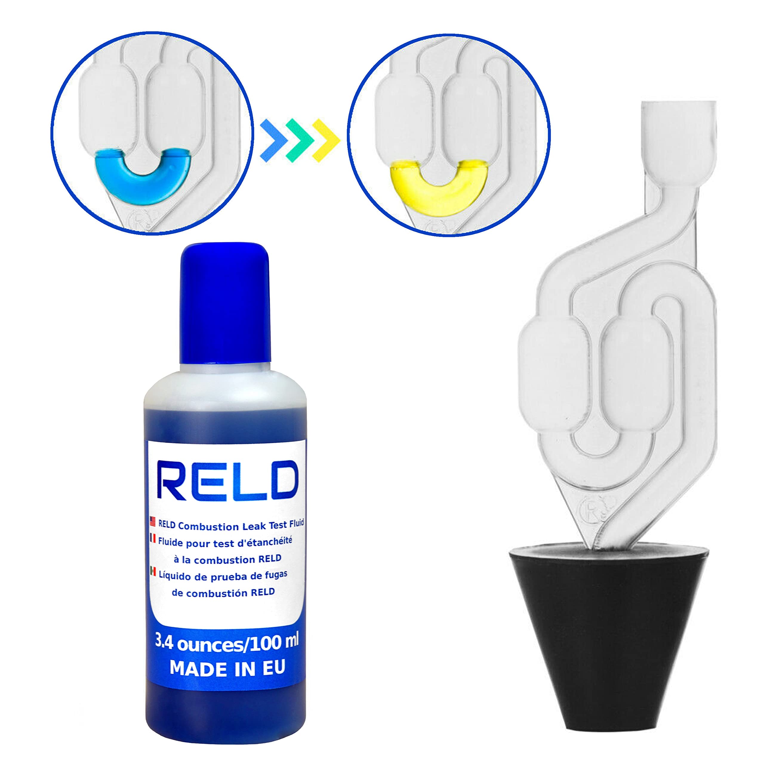 Mua RELD Head Gasket Tester Kit Combustion Leak Detector for 50 Tests ...