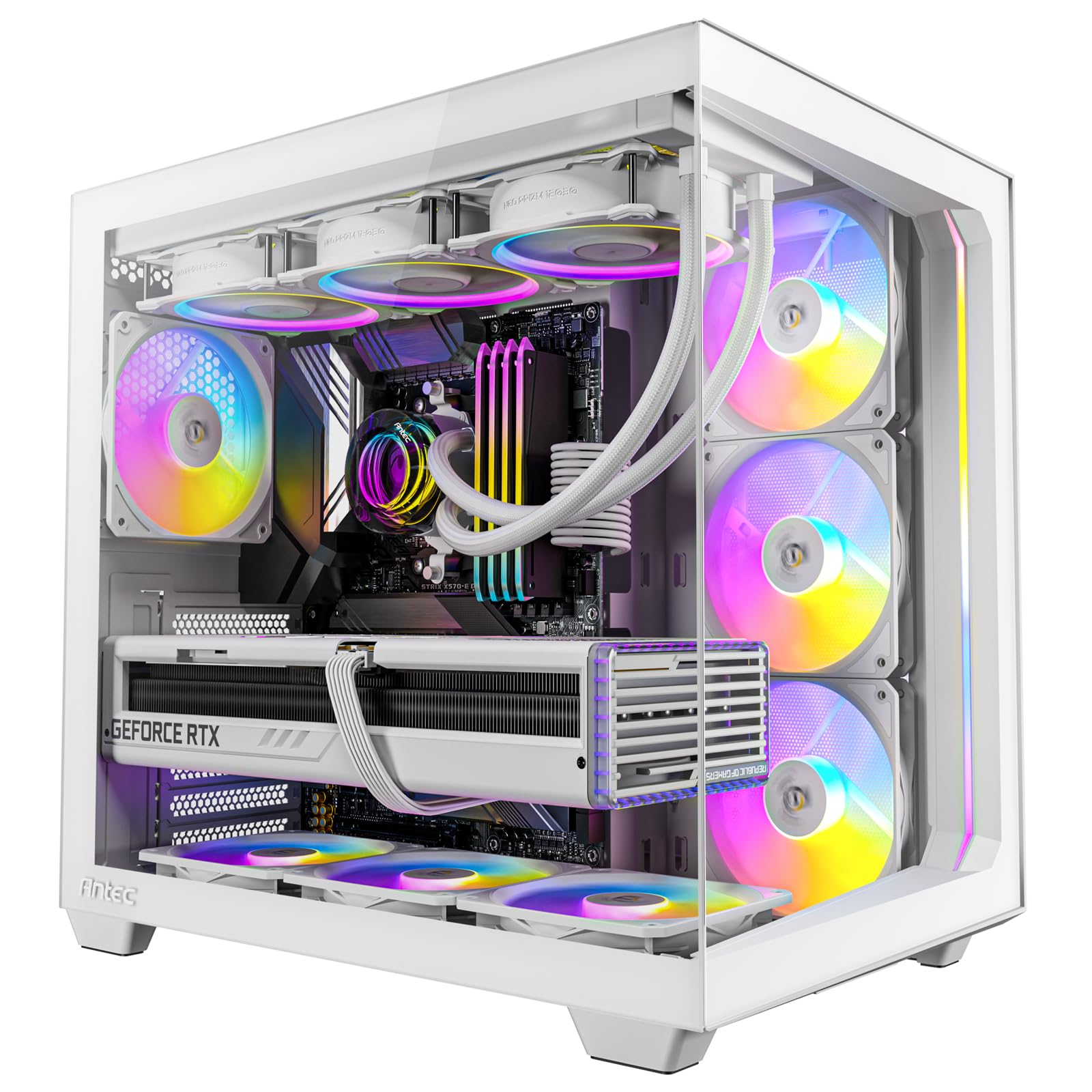 Mua Antec Pillarless Constellation C5 ARGB White PC Case trên Amazon Mỹ ...