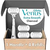Amazon.com: Gillette Venus Extra Smooth Pink Women's Razor Handle + 4 ...