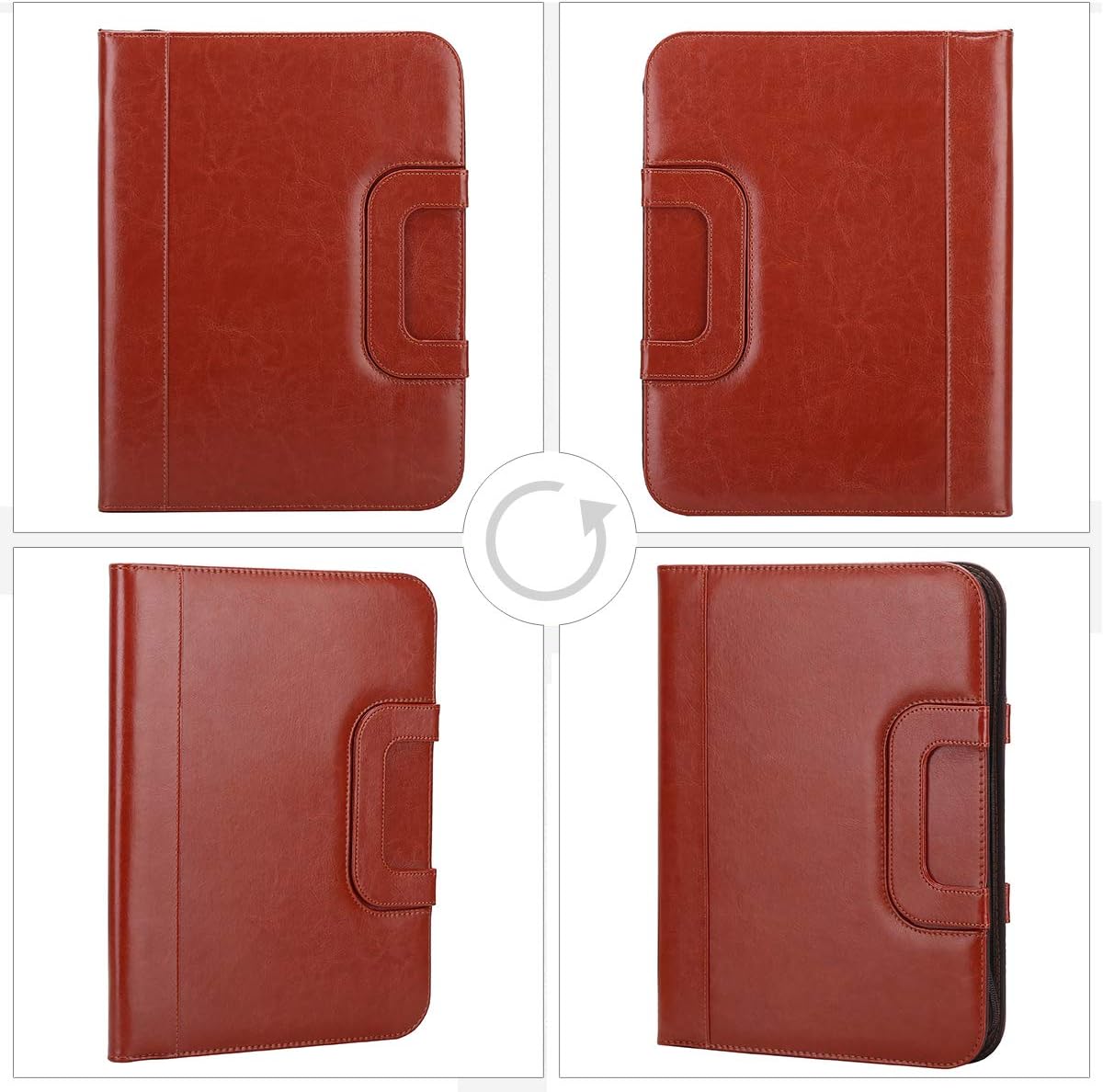 Taschland A4 File Folder Padfolio Writing Pad Business Presentation ...