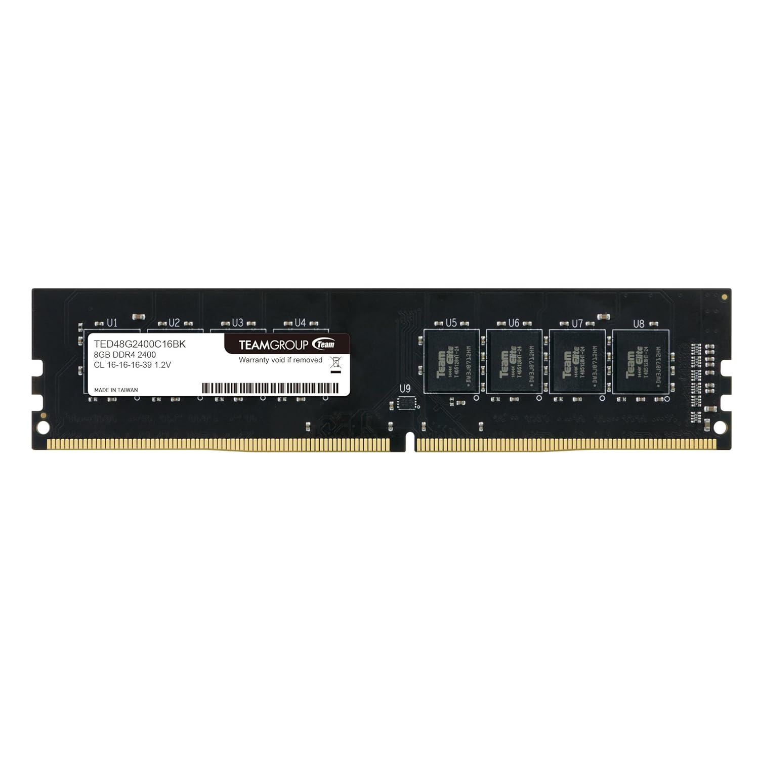 Team Group 8GB DDR4 DIMM módulo de - Memoria (8 GB, 1 x 8 GB, DDR4 ...