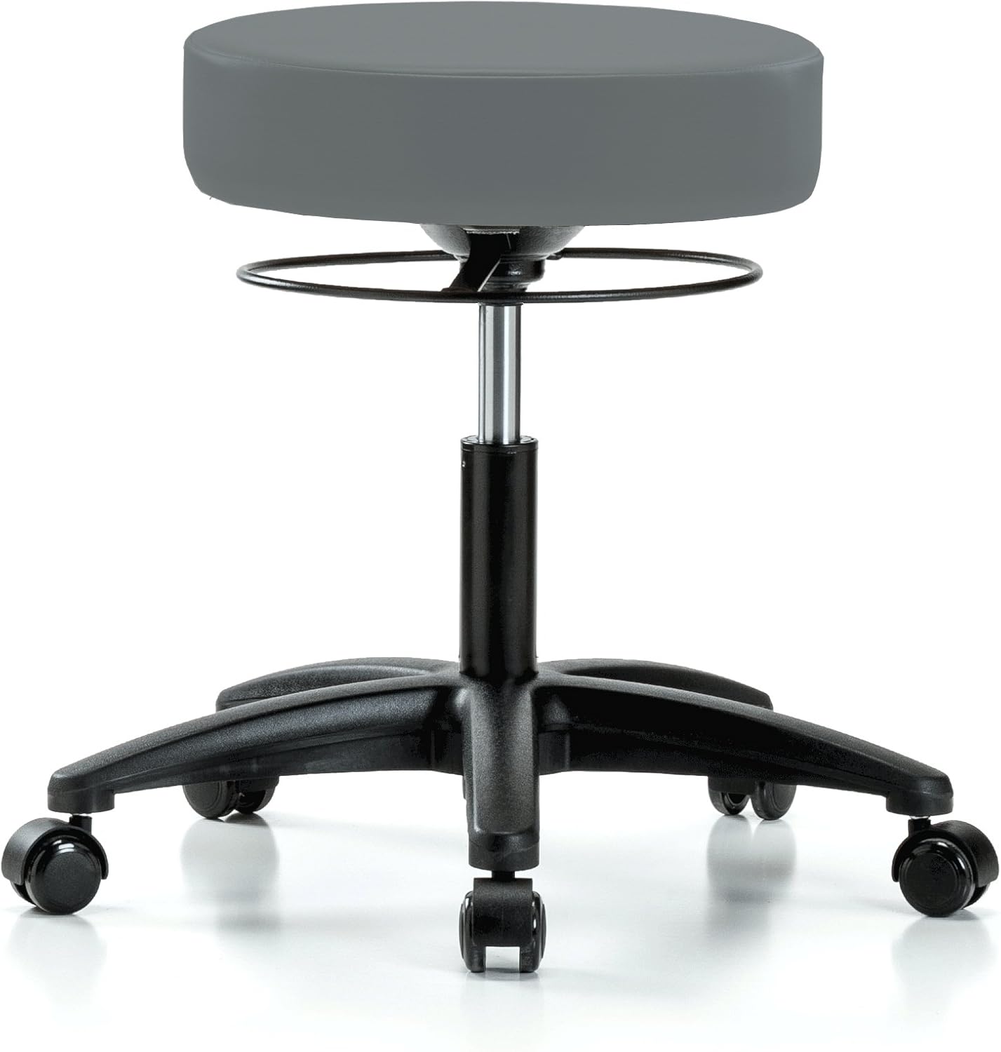 Amazon.com: Perch Stella Rolling Height Adjustable Salon & Spa Stool ...