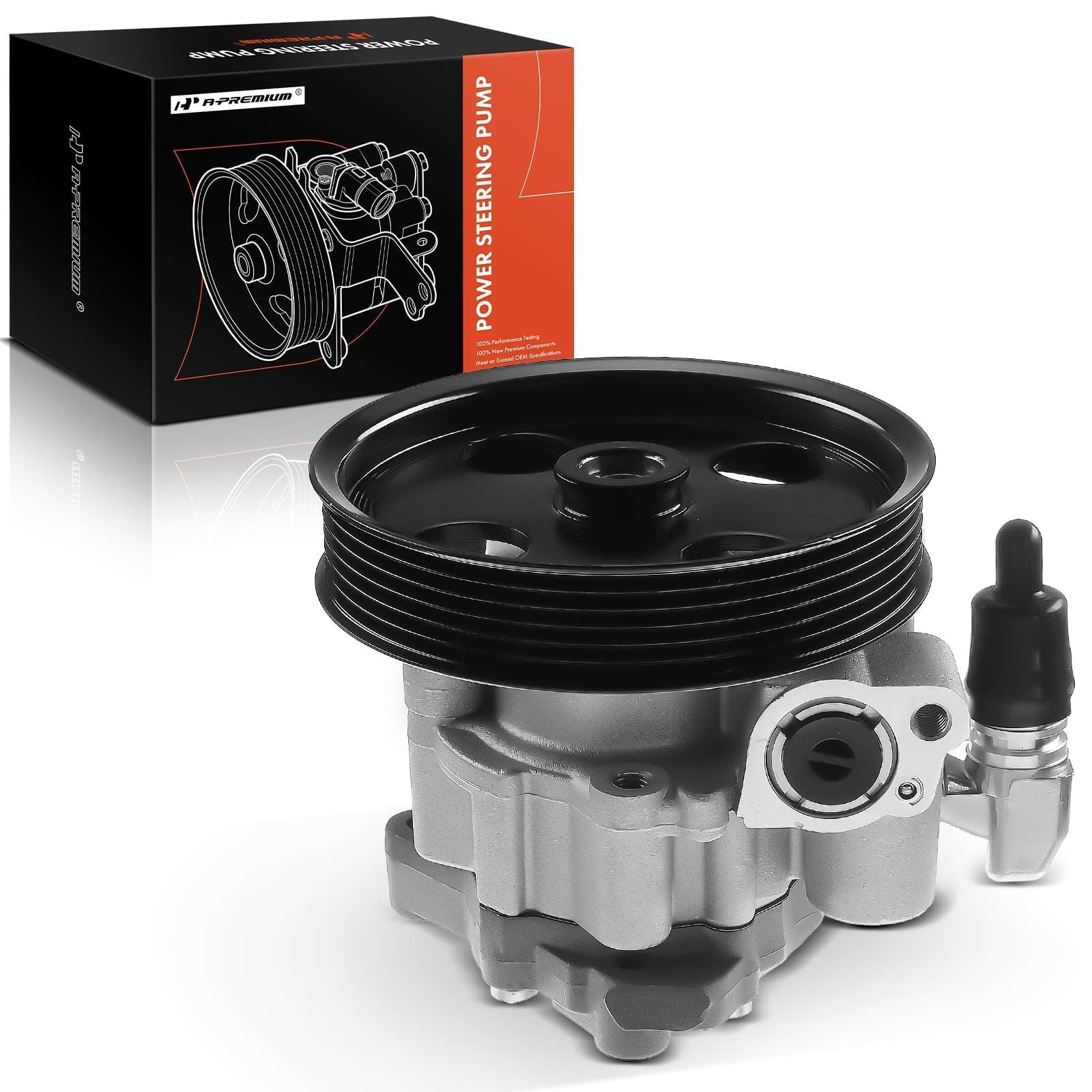 A-Premium Power Steering Pump, with Pulley, Compatible with Mercedes ...