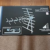 Loft & Outdoor Digital TV Aerial, SLx 27887K4 4G Filtered 32 Element ...