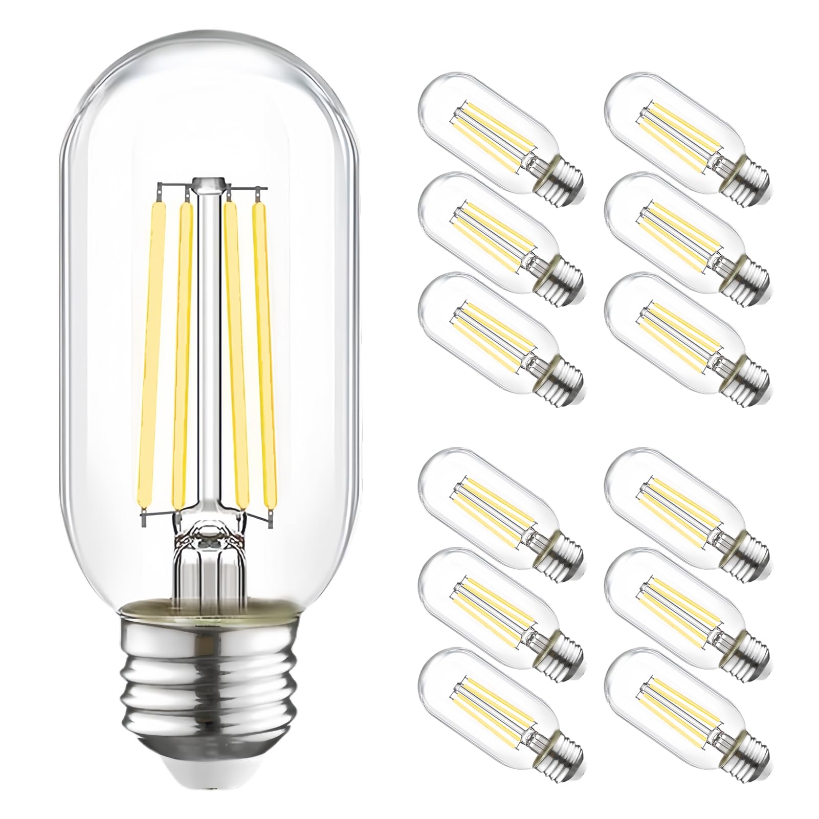 winsaLED T45 Dimmable E26 Led Bulb 60 Watt Equivalent,Vintage E26 ...