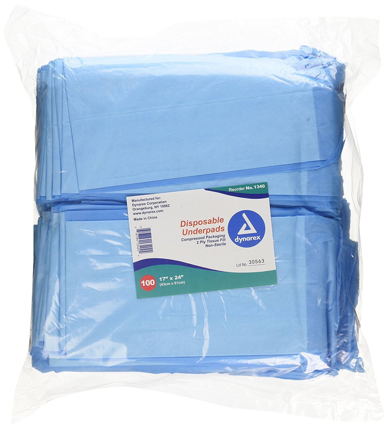 Mua Dynarex 1340 Disposable UnderPad, Tissue Fill, 2 Ply, Medical-Grade ...