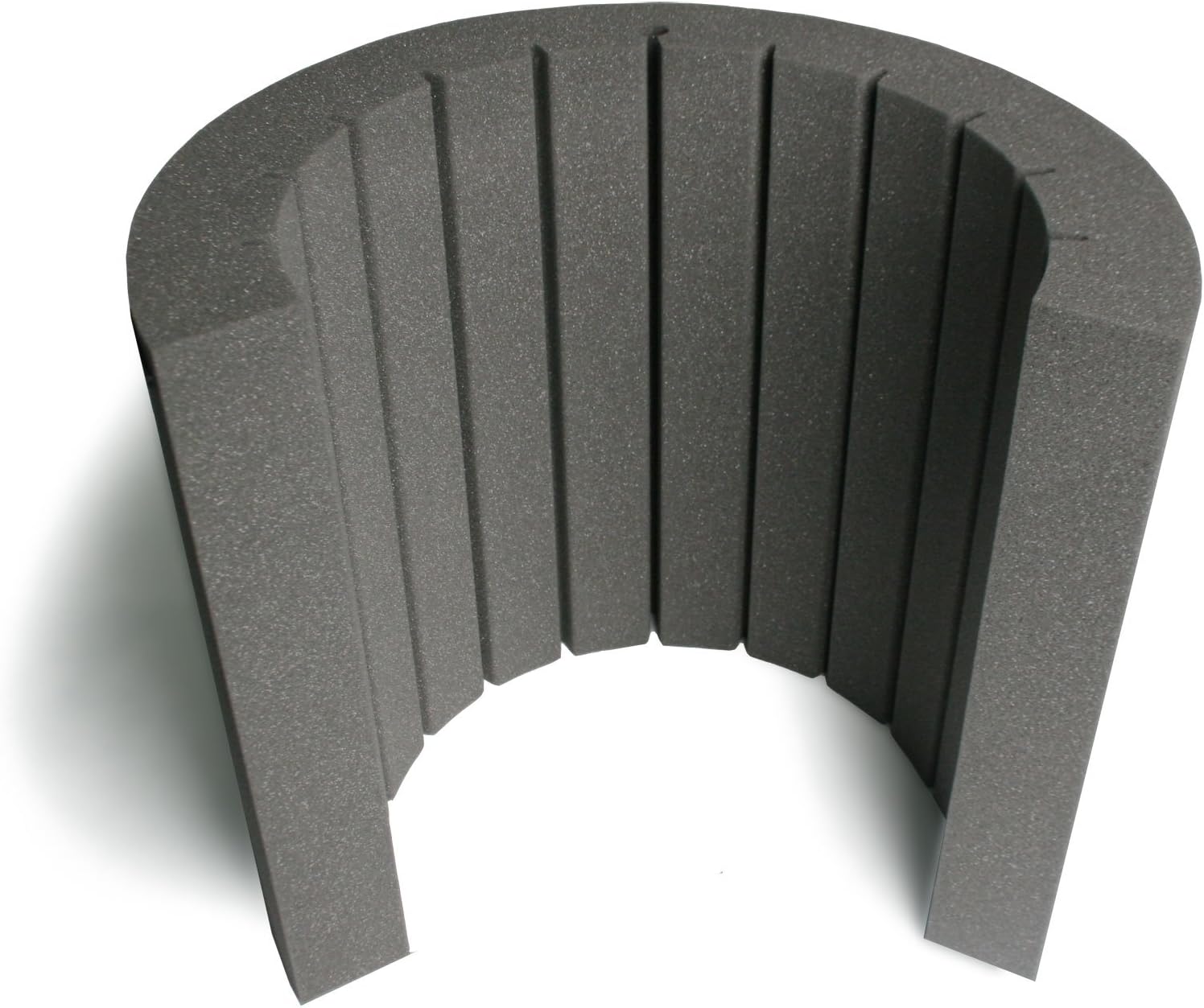 AFMS Pro Acoustic Foam Microphone Screen, Portable Vocal Booth ...