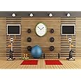 Amazon.com : BELECO 7x5FT Fabric Gym Backdrop for Photography Fitness ...