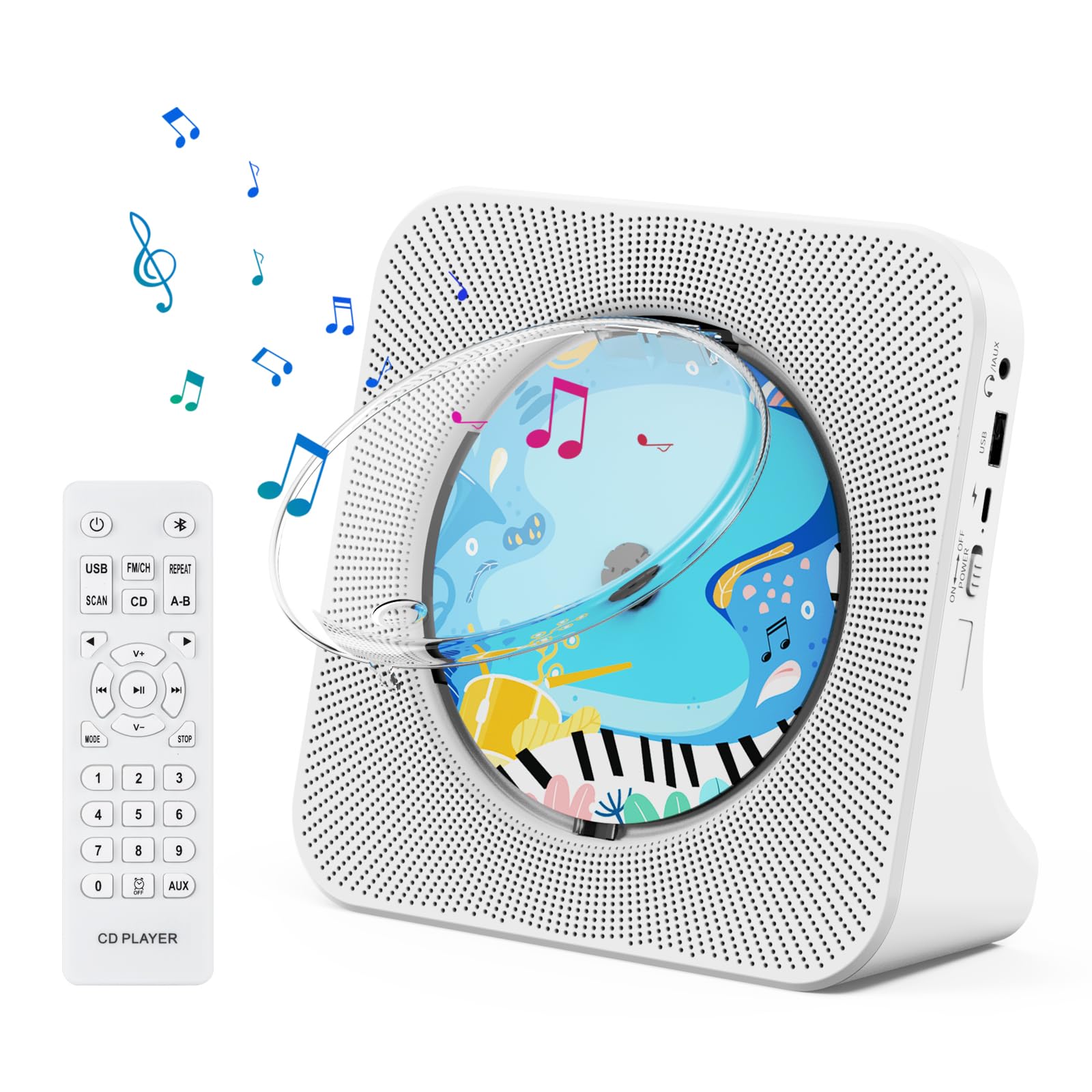 Mua CD Player Bluetooth CD Players for Home Desktop CD Player with ...