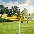 Amazon.com : Piper J3 Cub Airplane Weathervane - 2023 New Airplane Wind ...