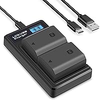 Amazon.com: 2 Pack NP-FZ100 Battery & Battery Charger Replacement for Sony Alpha A7 IV / A7 III ...