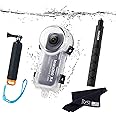 Amazon.com : Insta360 X4 Invisible Dive Case Kit- Waterproof Up to 50m (164ft) (X4 Dive Case ...
