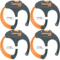 Amazon.com: Cable Cuff PRO (5 Pack: 5x Small 1 Inch Diameter ...