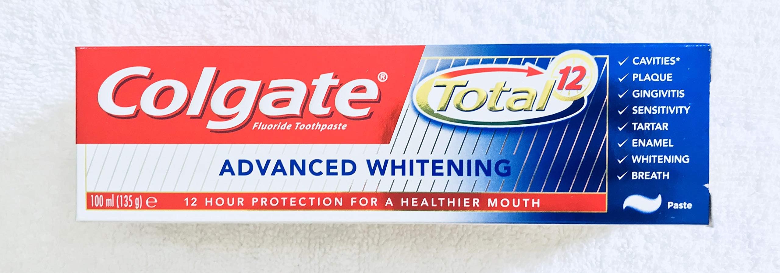 سعر Colgate Total Advanced Whitening Toothpaste - 100ml فى الامارات | بواسطة امازون الامارات ...