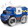 Amazon.com: Liberty Imports Big Wheel Police Monster Truck Toy ...