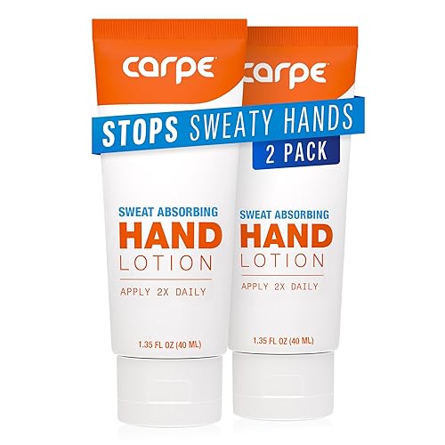 Carpe Sweat Absorbing Hand Lotion (Pack of 2), A dermatologist ...