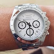 Invicta 9211 Speedway Unisex Wrist Watch Stainless Steel Quartz White ...