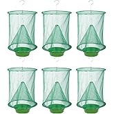 Amazon.com : FOTWUZ 4 Pack Ranch Fly Traps - Reusable Fly Traps with ...