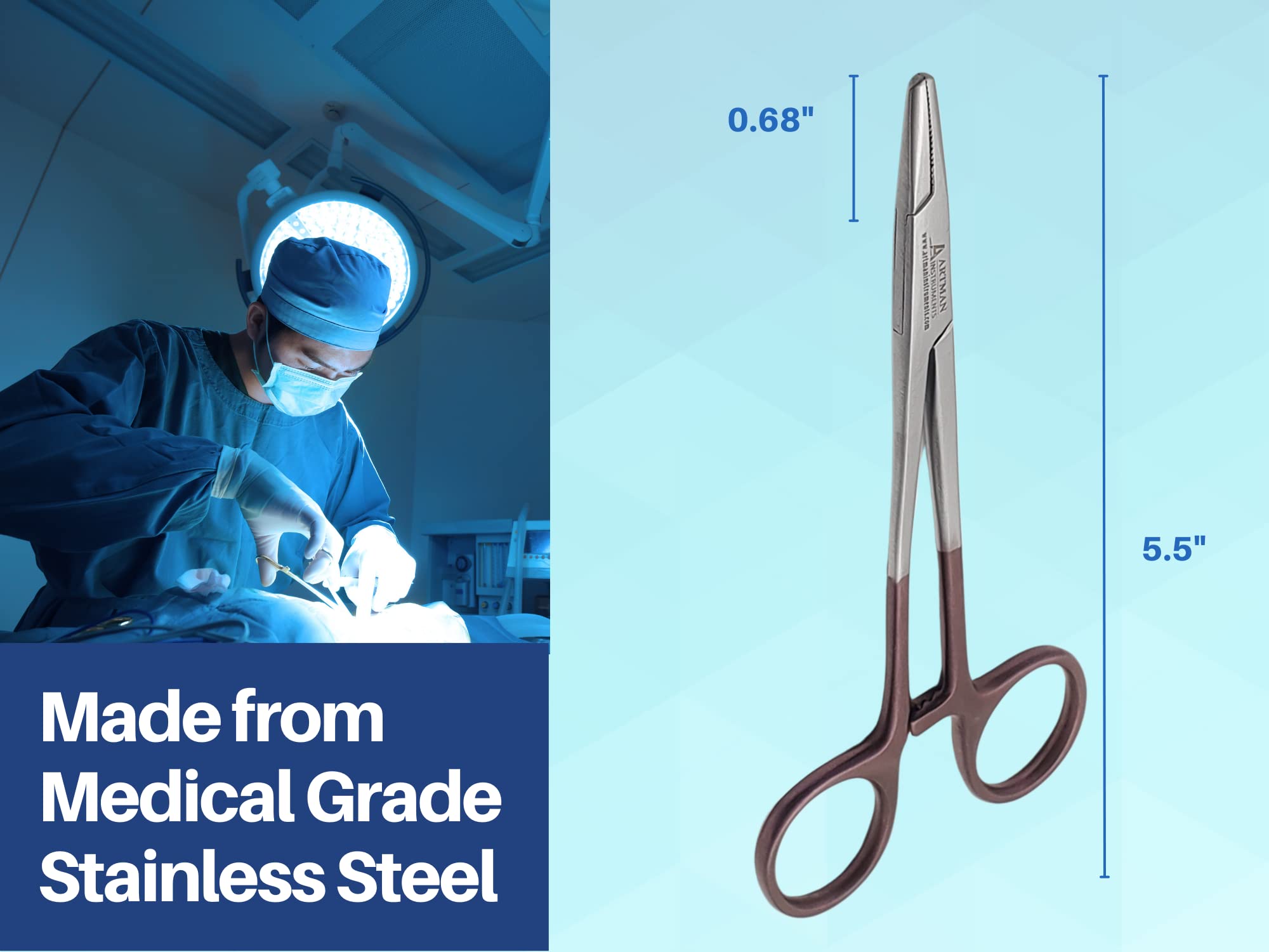 Mayo Hegar Needle Holder Surgical Needle Driver By ARTMAN INSTRUMENTS ...