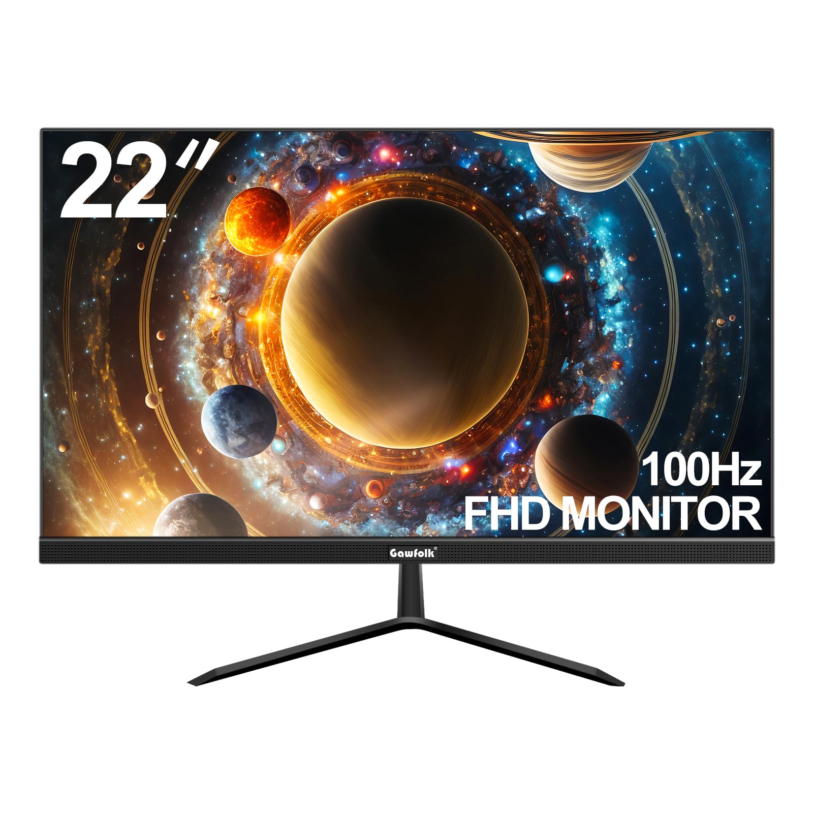 Mua Gawfolk 22 Inch Computer Monitor, 100Hz Ultra-Thin Zero Frame ...