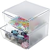 Amazon.com: Deflecto Stackable Cube Organizer 6" x 6" x 7.5" : Office ...