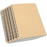 Amazon.com: 5 Pcs 16K Sketchbook, Spiral Sketch Pads, 30 Sheets (60 Pages) 120 Gsm Thicken Paper ...