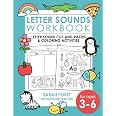 Letter Sounds Workbook: Letter Sound Cut-and-Pastes & Coloring ...