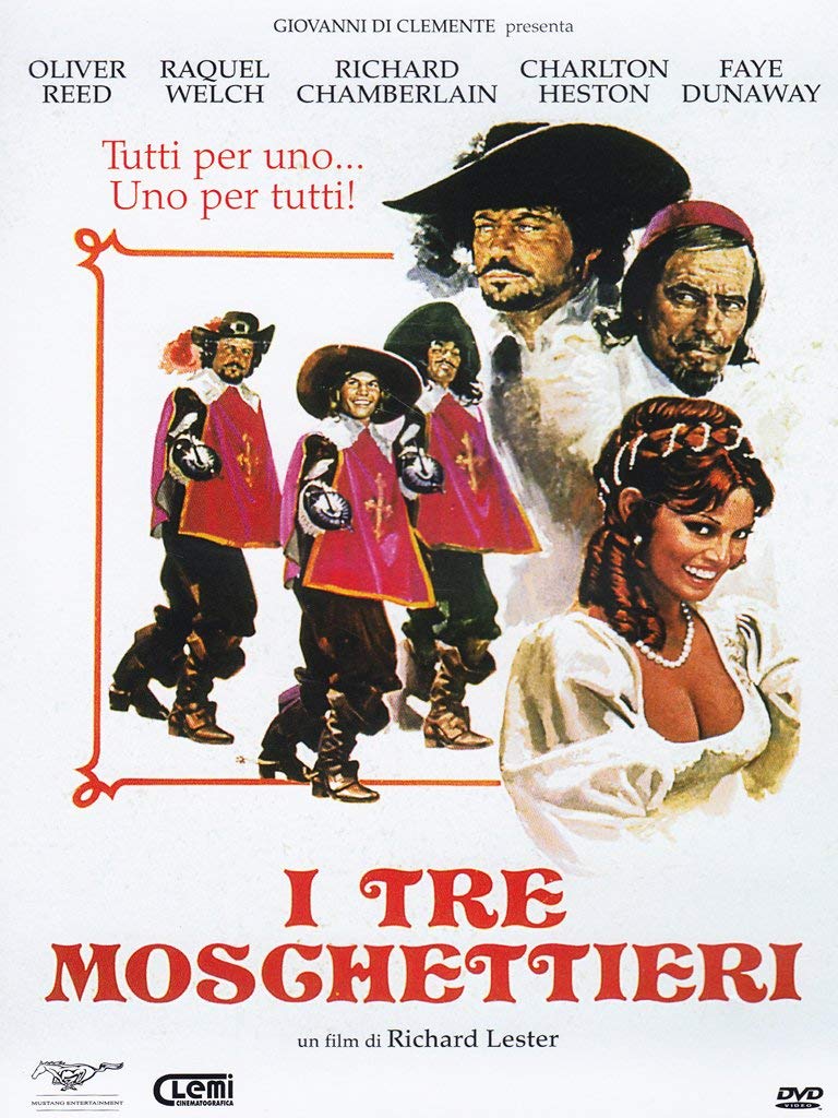 I Tre Moschettieri (DVD): Amazon.it: Oliver Reed, Frank Finlay, Richard ...