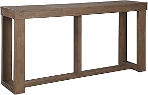 Amazon.com: Signature Design by Ashley Cariton Contemporary Sofa Console Table, Grayish Brown ...