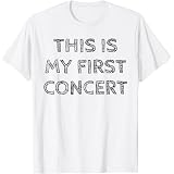 Amazon.com: This Is My First Concert - Kids T-Shirt - Music Event Shirt ...