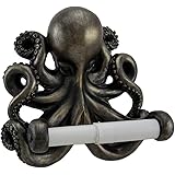 Decorative Swimming Octopus Toilet Paper Holder - Bathroom Decor ...