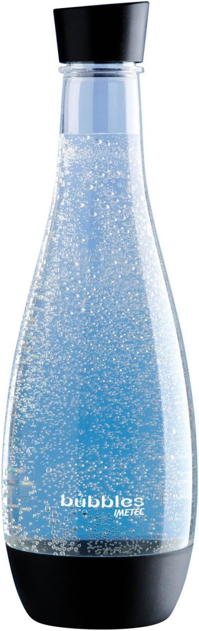 BOTTIGLIA PER GASATORE C02 ACQUA IMETEC BUBBLES: Amazon.it: Fai da te