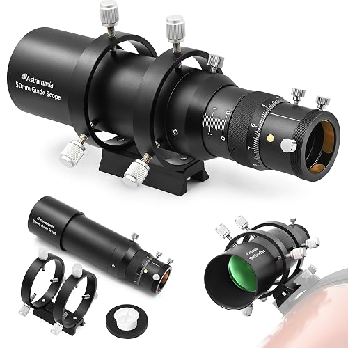Astromania Guide Scope 50mm FMC Compact Finderscope Guide Scope Kit ...