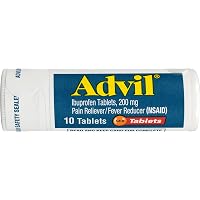 Amazon.com: Advil Coated Tablets Pain Reliever and Fever Reducer ...