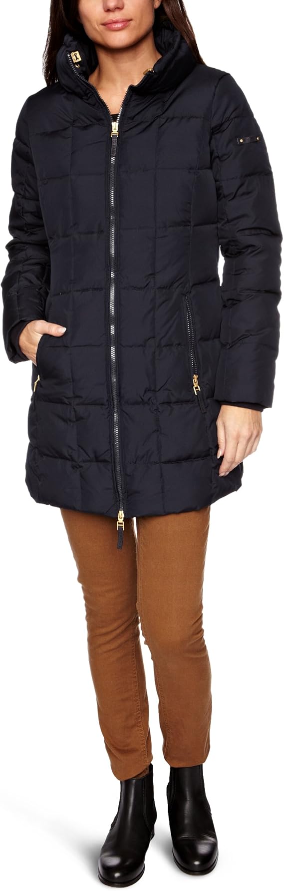 ESPRIT WCA J21883 Women's Coat Marine Size 16: Amazon.co.uk: Clothing
