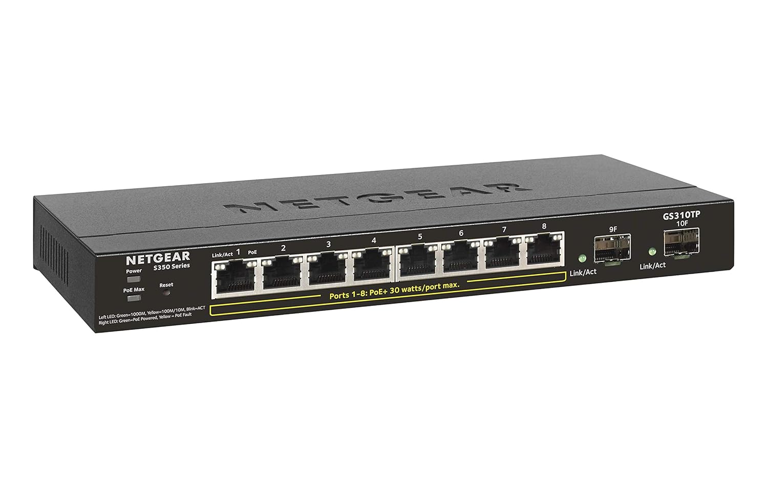 Netgear S350 GS308TP Ethernet Switch - 8 x Gigabit: Amazon.in: Electronics