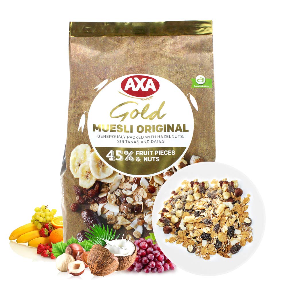AXA Müsli Gold Original 750 G: Amazon.de: Lebensmittel & Getränke