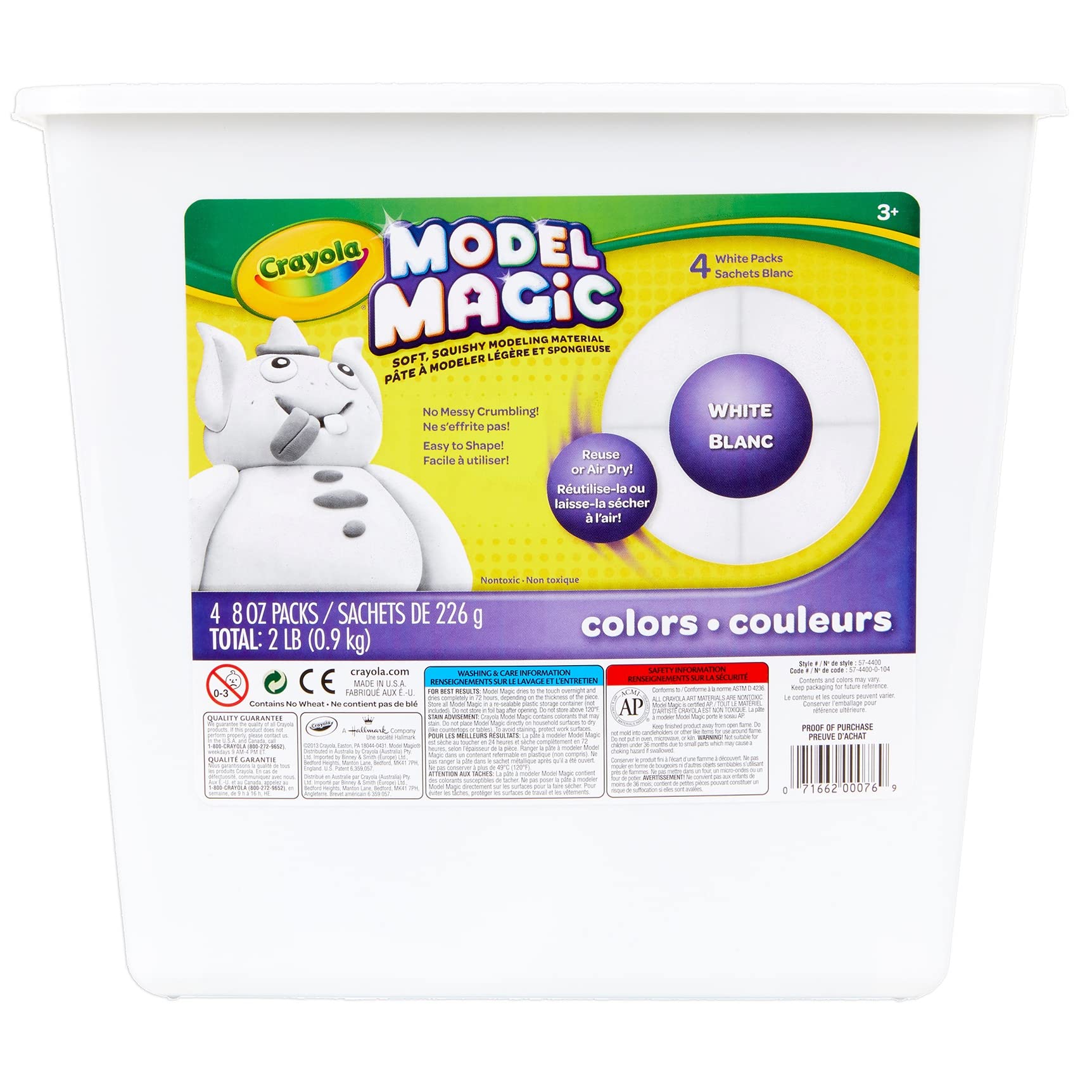 Mua Model Magic White, Modeling Clay Alternative, Kids Art Supplies, 2 ...