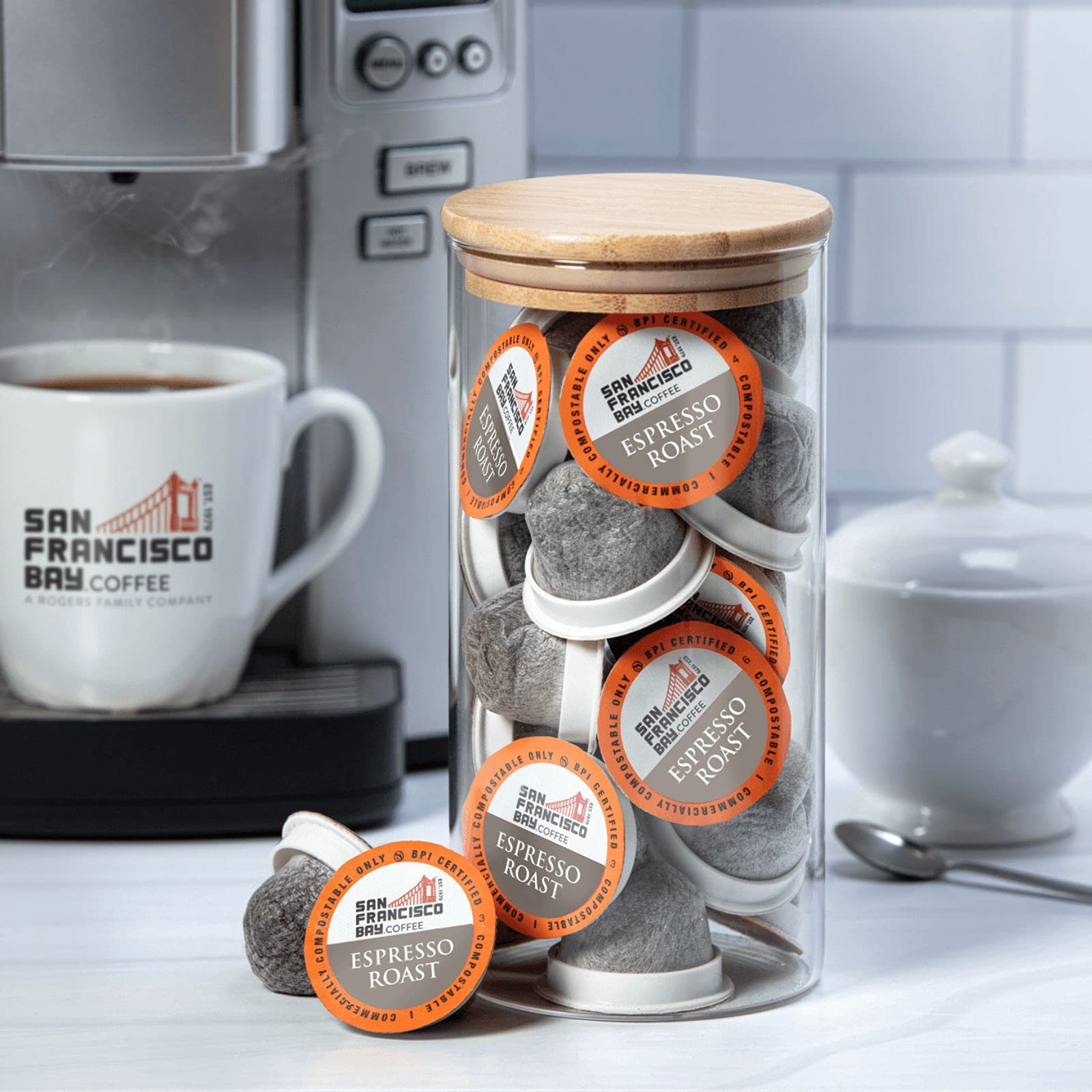 San Francisco Bay Compostable Coffee Pods - Espresso Roast (120 Ct) K ...