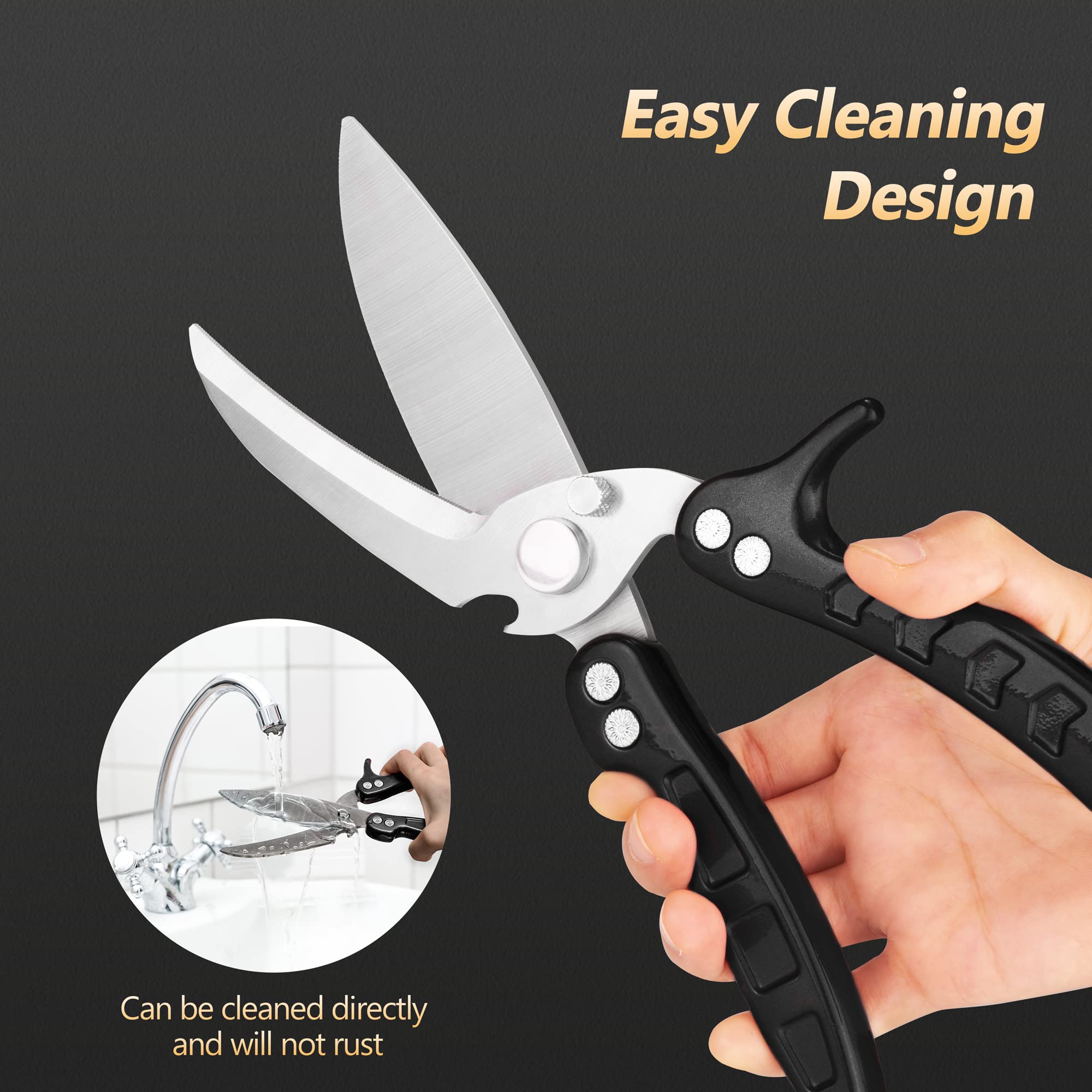 Mua Kitchen Scissors, Kitchen Shears Heavy Duty, Poultry Scissors with ...