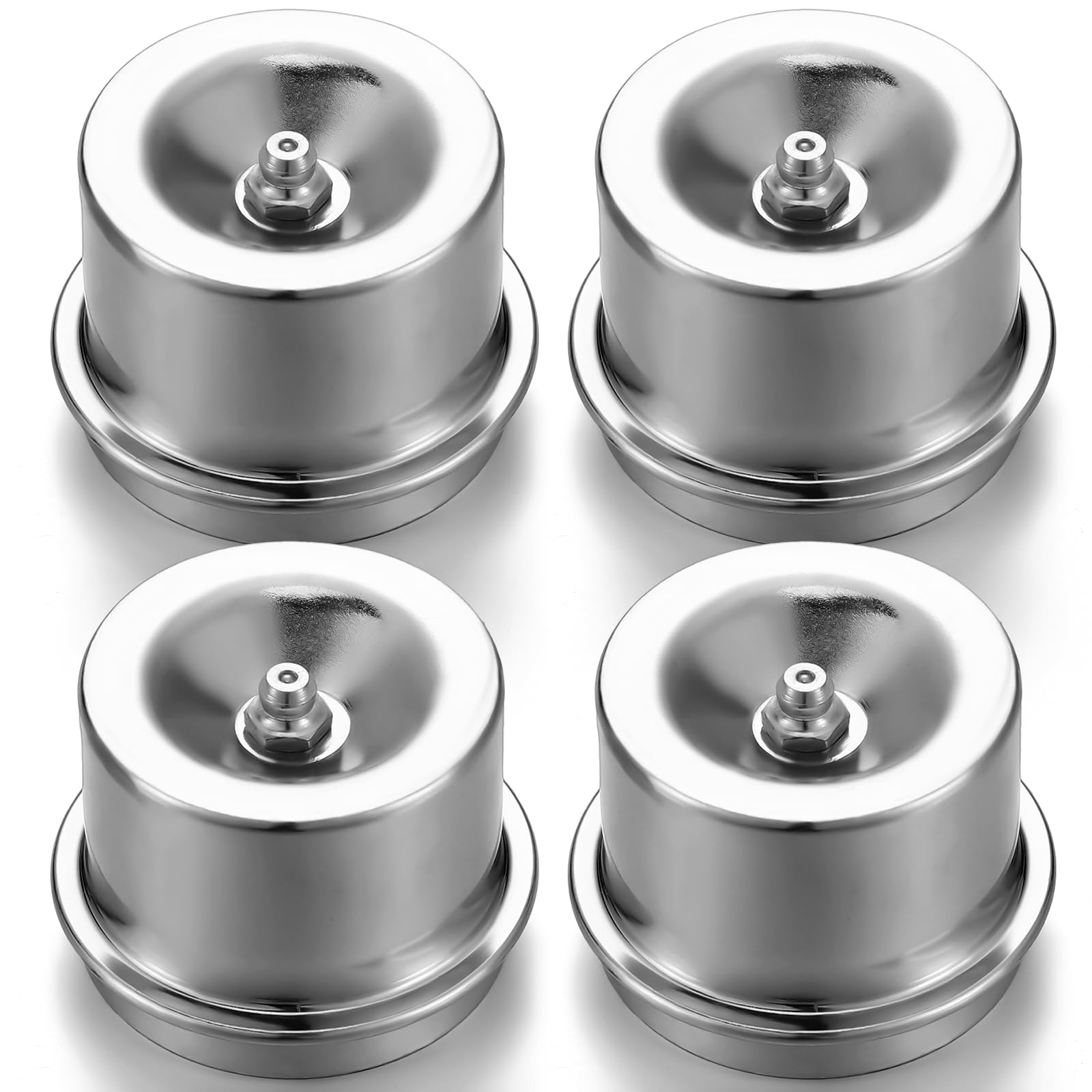 MorningRo 4 Pcs 1.98'' Axle Grease Cap Trailer Hub Dust Caps Grease ...