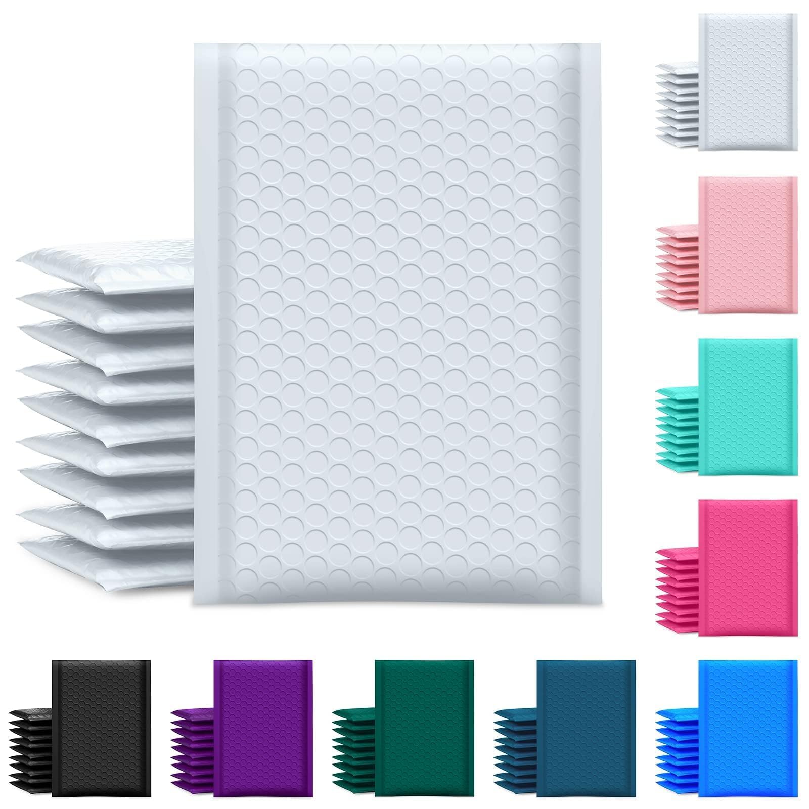 UCGOU Bubble Mailer 6x10 Inch 100 Pack, White Poly Padded Envelopes ...