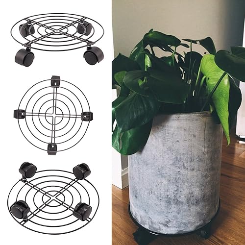 Wheeled Garden Plant Pot Trolley: Amazon.co.uk: Garden & Outdoors