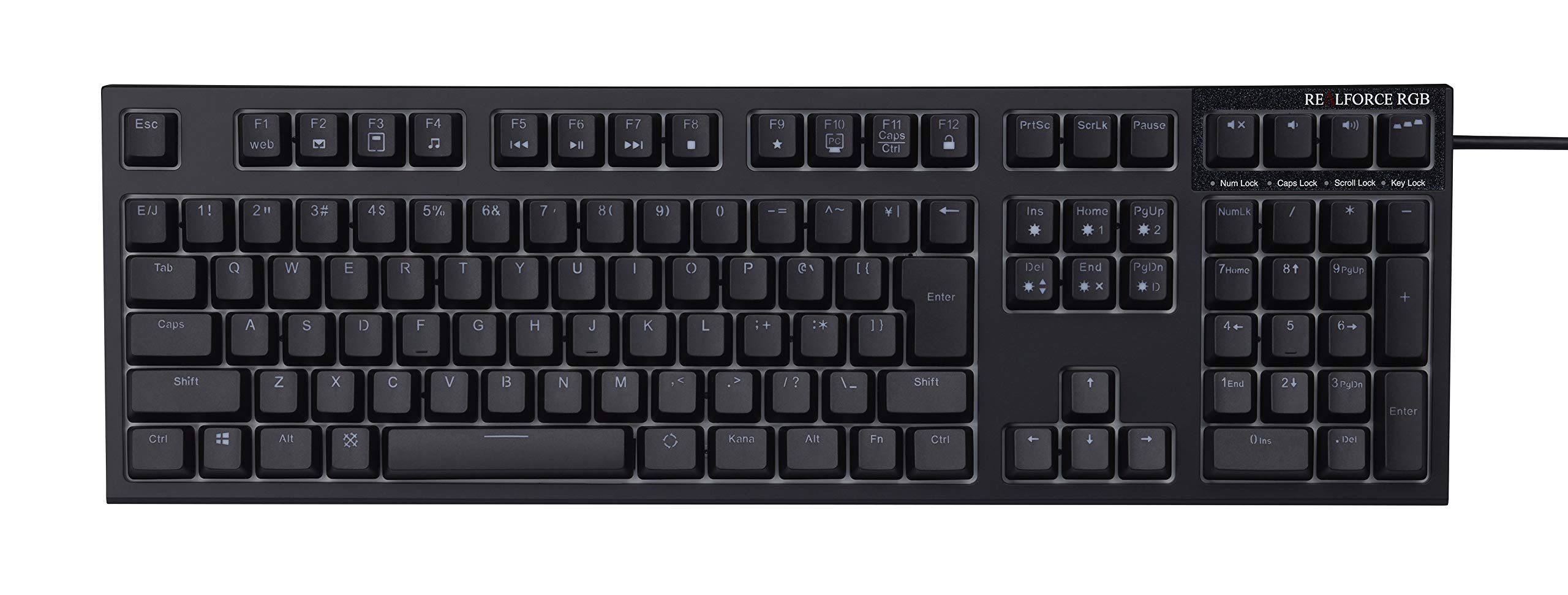 Mua Fujitsu Realforce R2 RGB Keyboard (Full Size), Black trên Amazon Mỹ ...