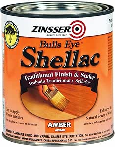 Rust-Oleum Zinsser 708 1-Pint Bulls Eye Amber Shellac - Spray Paints ...