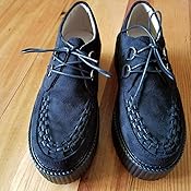 Amazon.com | RoseG Women's Handmade Suede Lace Up Flat Platform ...