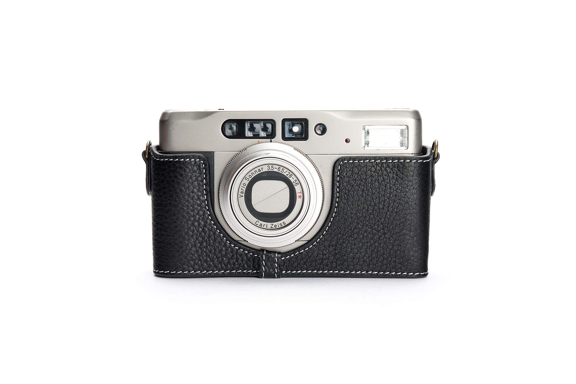 Mua Contax TVS II Case, BolinUS Handmade Genuine Real Leather Half ...